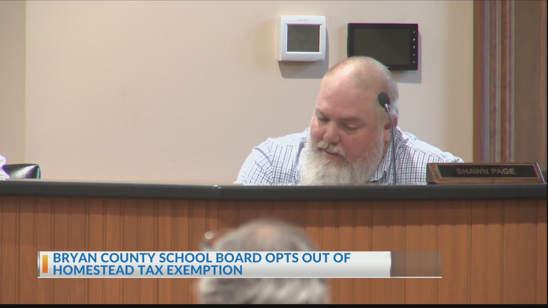 Bryan County School Board opts out of Homestead Tax Exemption – WSAV-TV