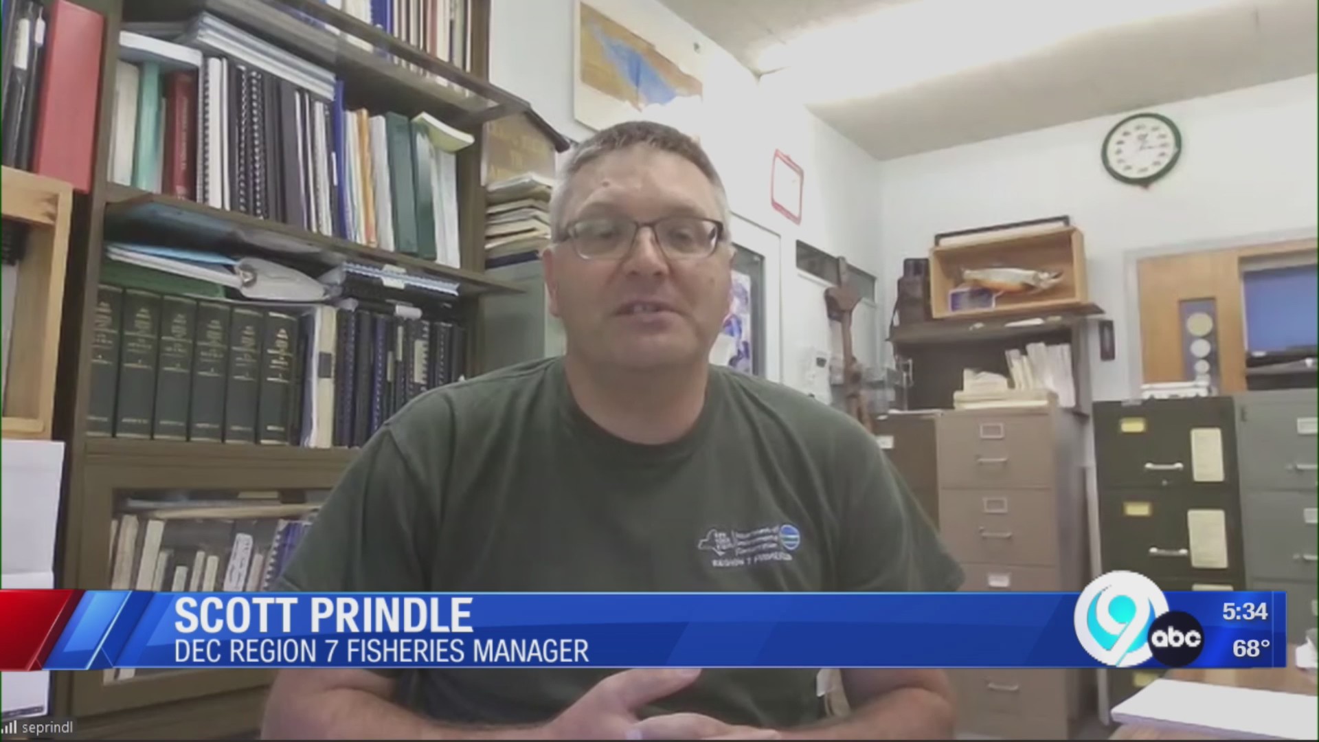 Interview: Rain impact on salmon fishing with DEC Region 7 Fisheries ...