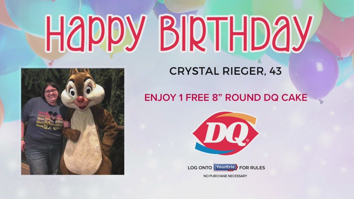 Birthdays: Crystal Rieger, 43 – WJET/WFXP/YourErie.com