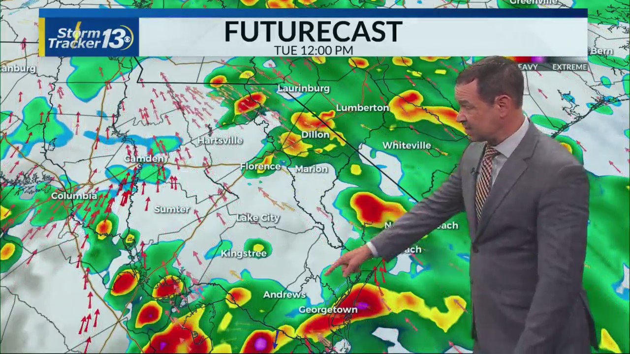 Heavy rain possible today – WBTW