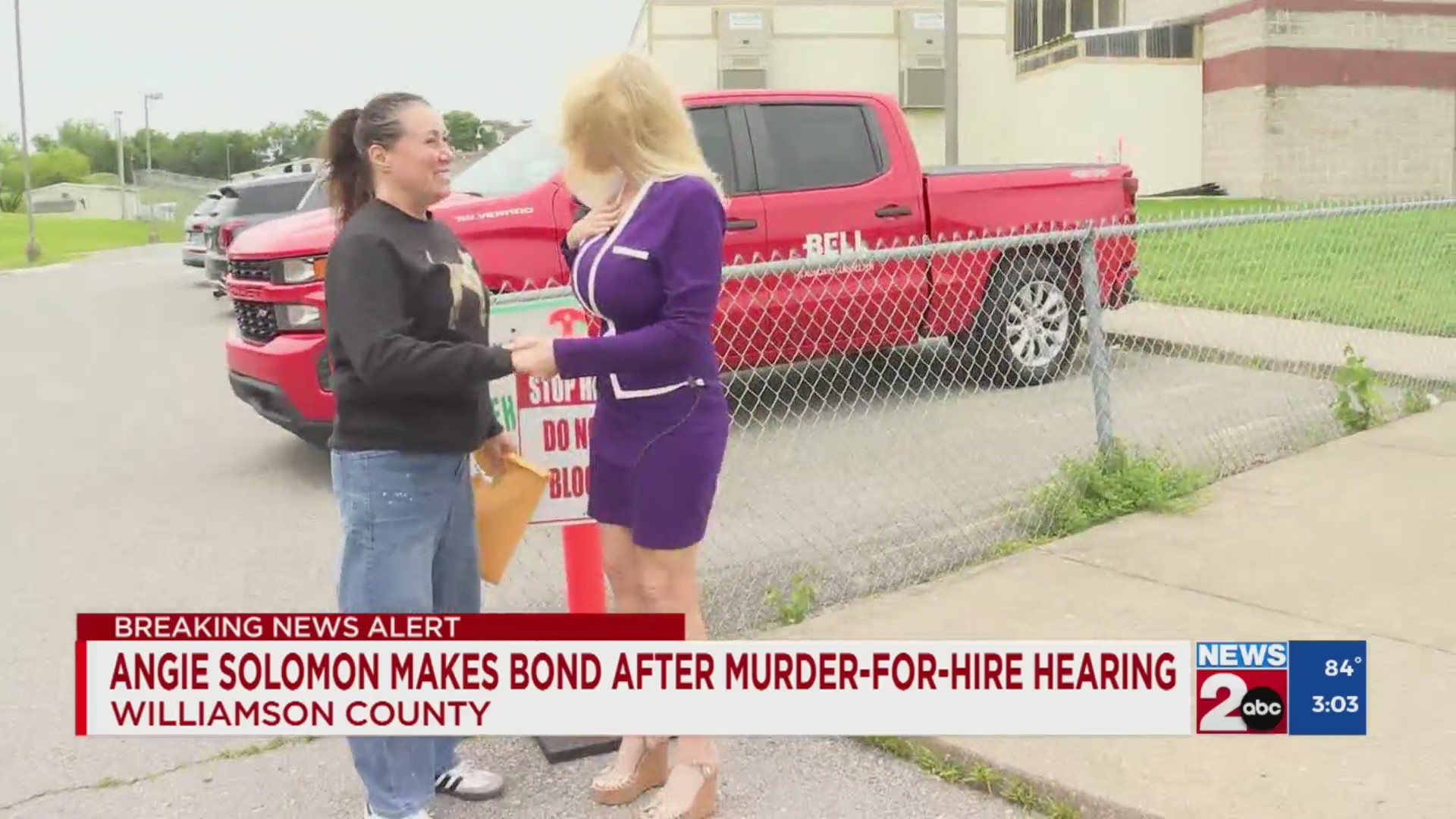 Angie Solomon makes bond after murder-for-hire hearing – WKRN News 2