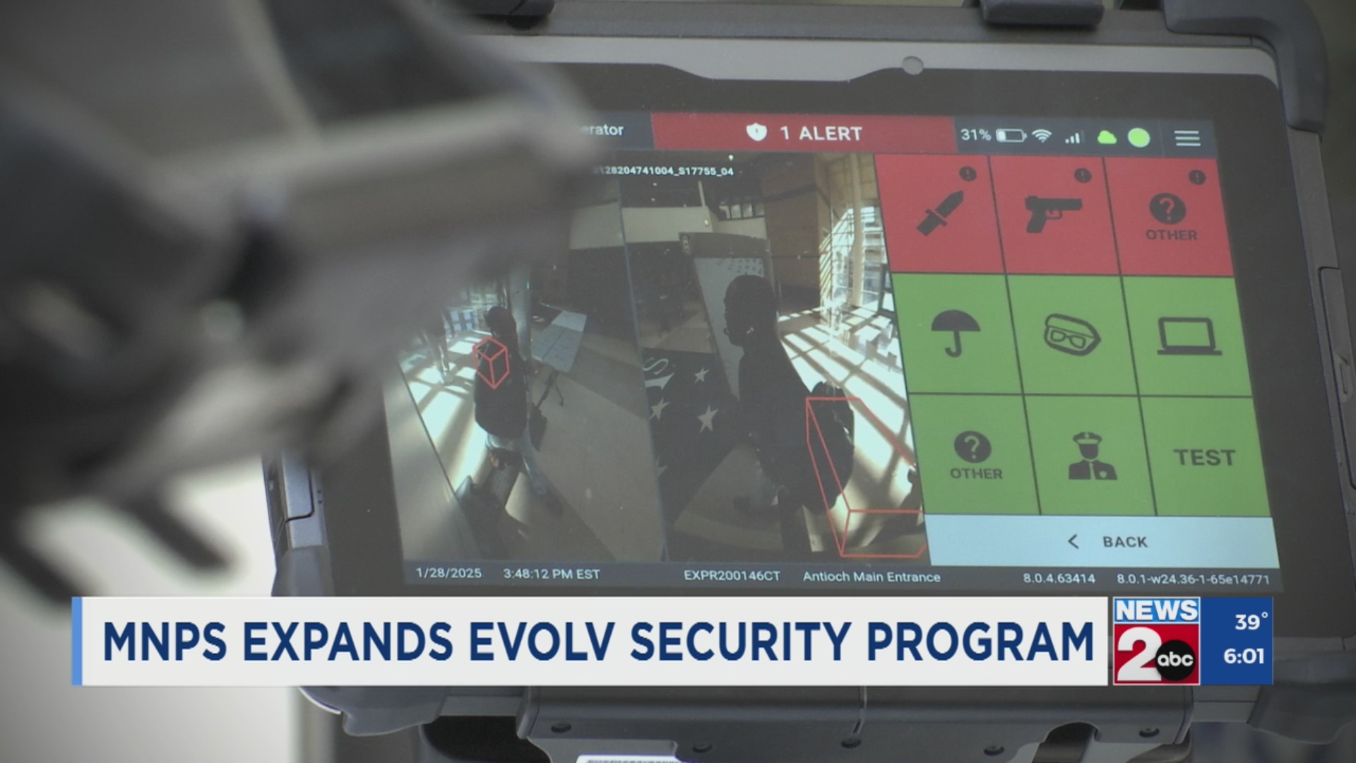 MNPS expands Evolv security program – WKRN News 2