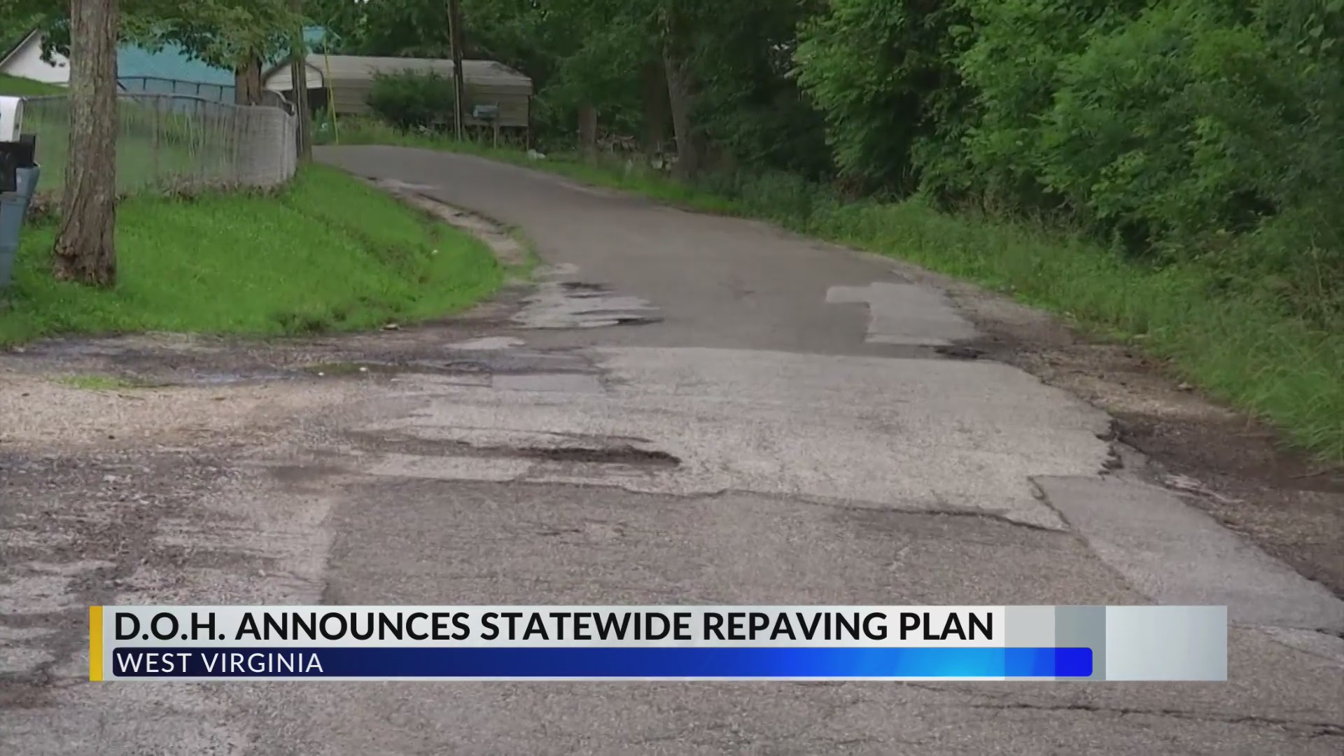 WVDOH releases plans for statewide repaving project – WOWK 13 News