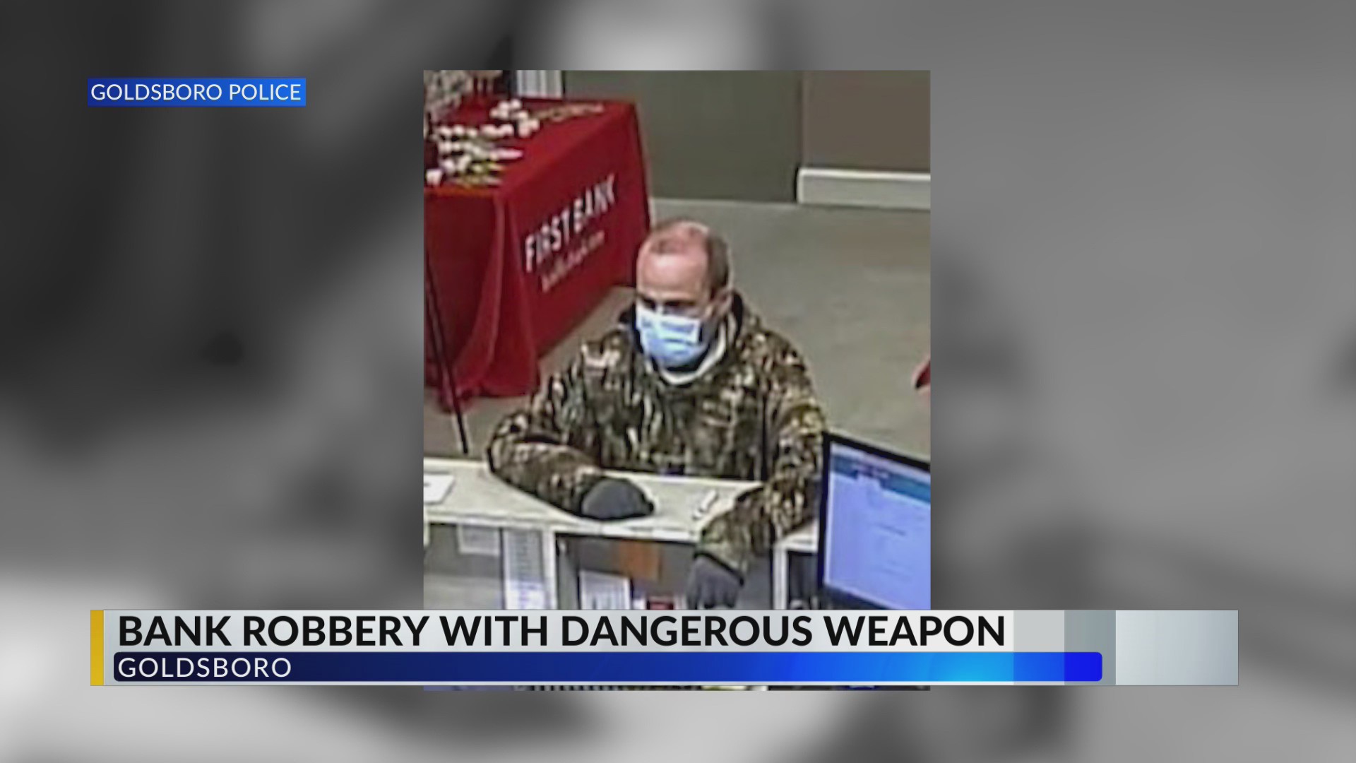 Suspect arrested in Goldsboro bank robbery – CBS17.com