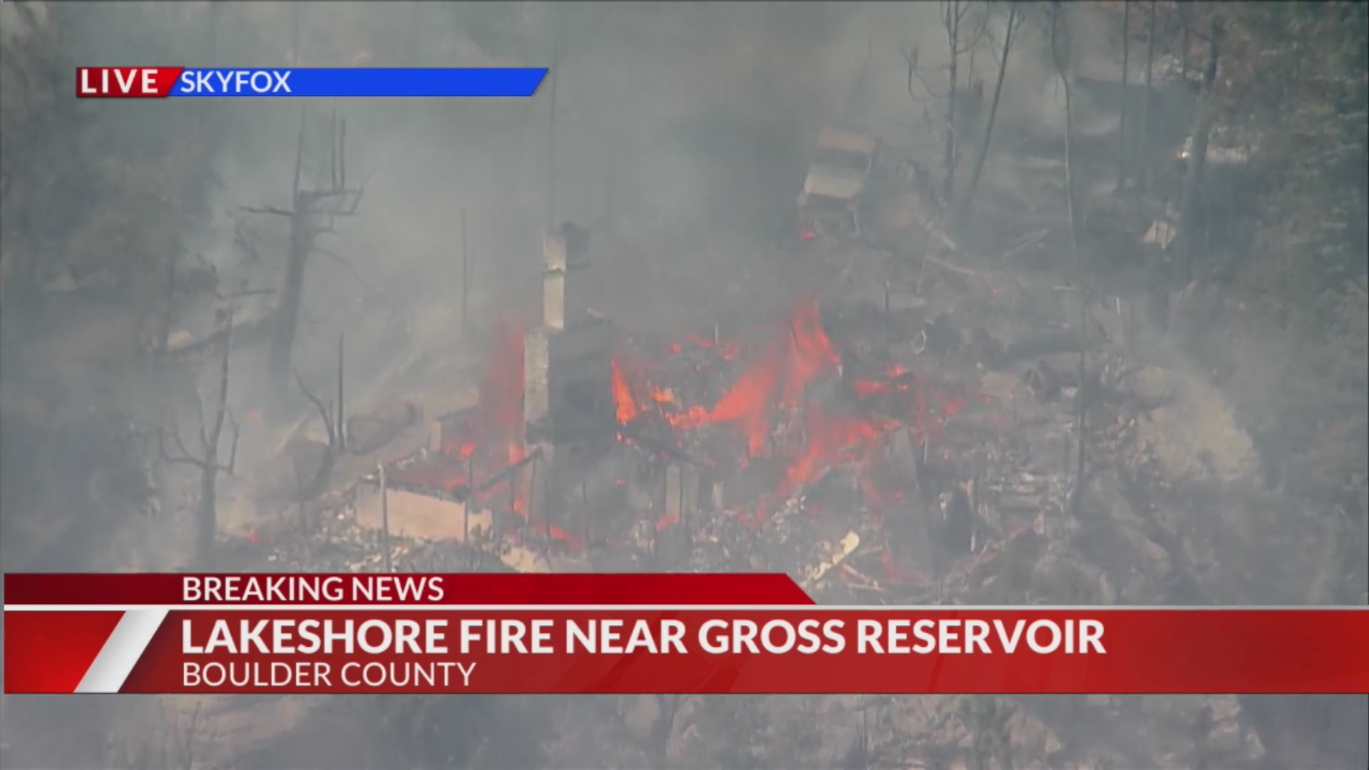 Lake Shore Fire prompts evacuations near Gross Reservoir – FOX31 Denver