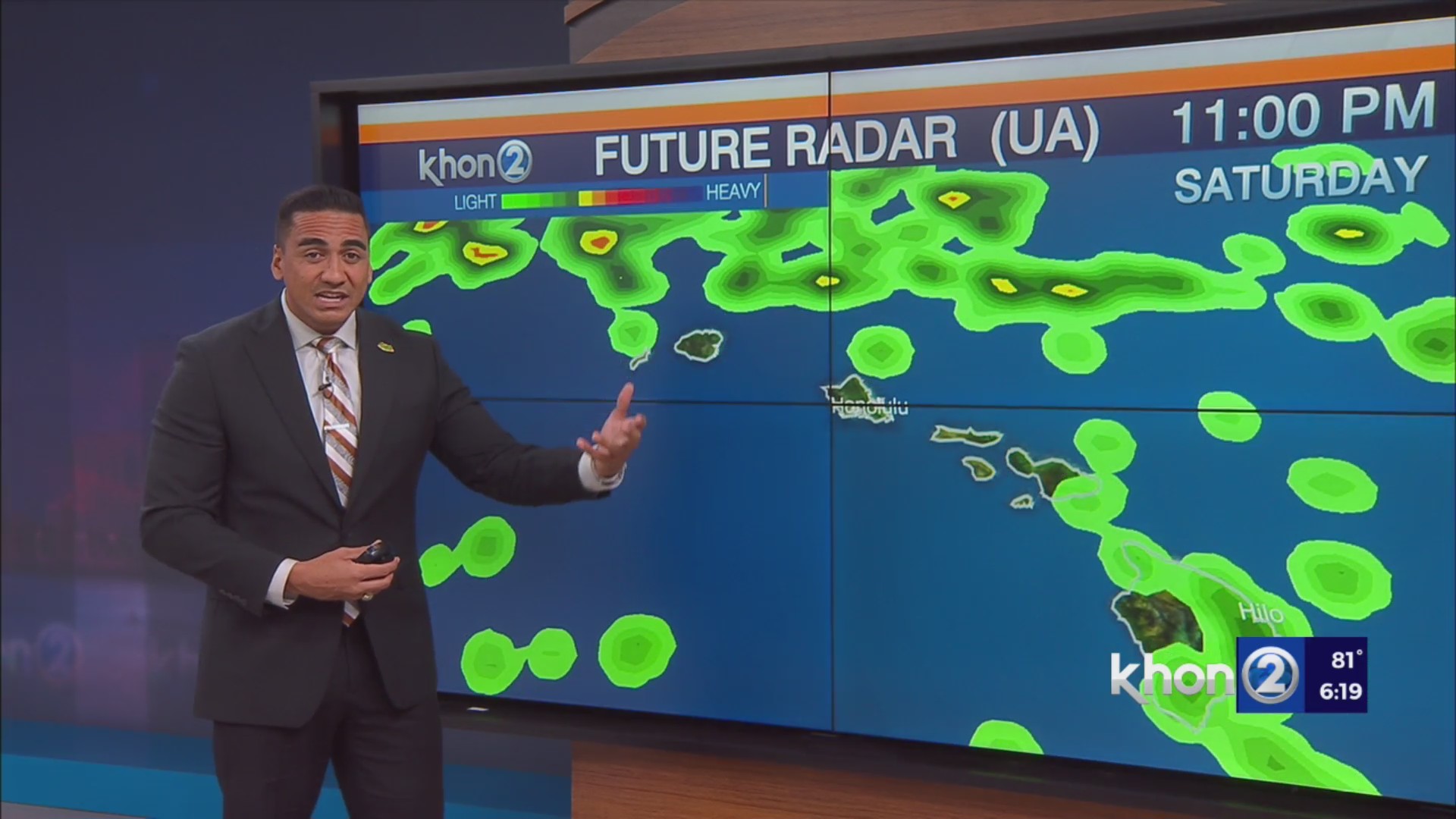 Shower and thunderstorms possible as storm churns to west – KHON2