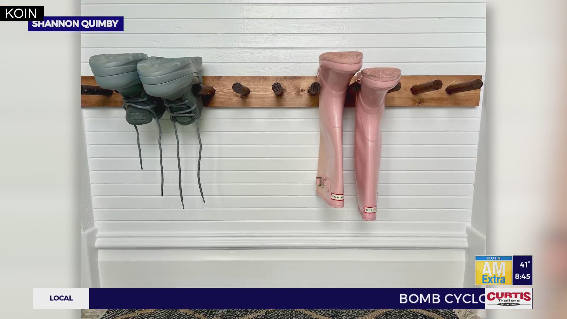 Create with Quimby: DIY Boot Rack – KOIN.com
