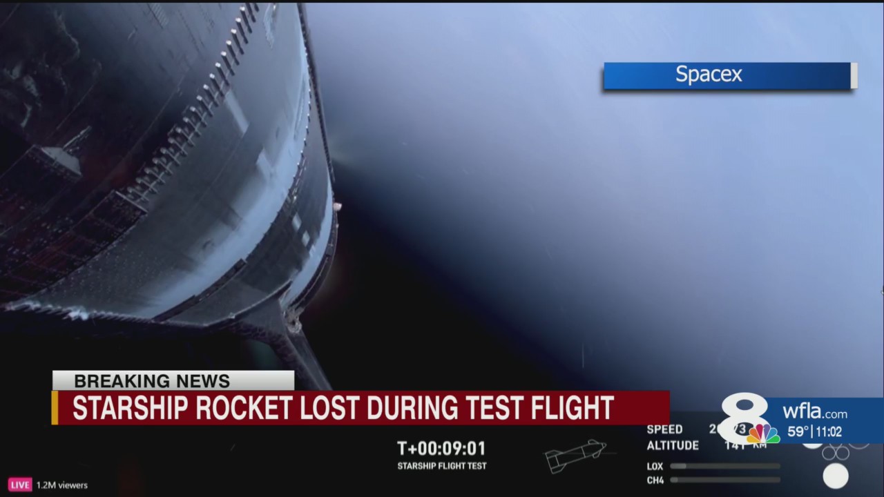 SpaceX debris from Starship explosion impacts flights in Florida – WKRG ...