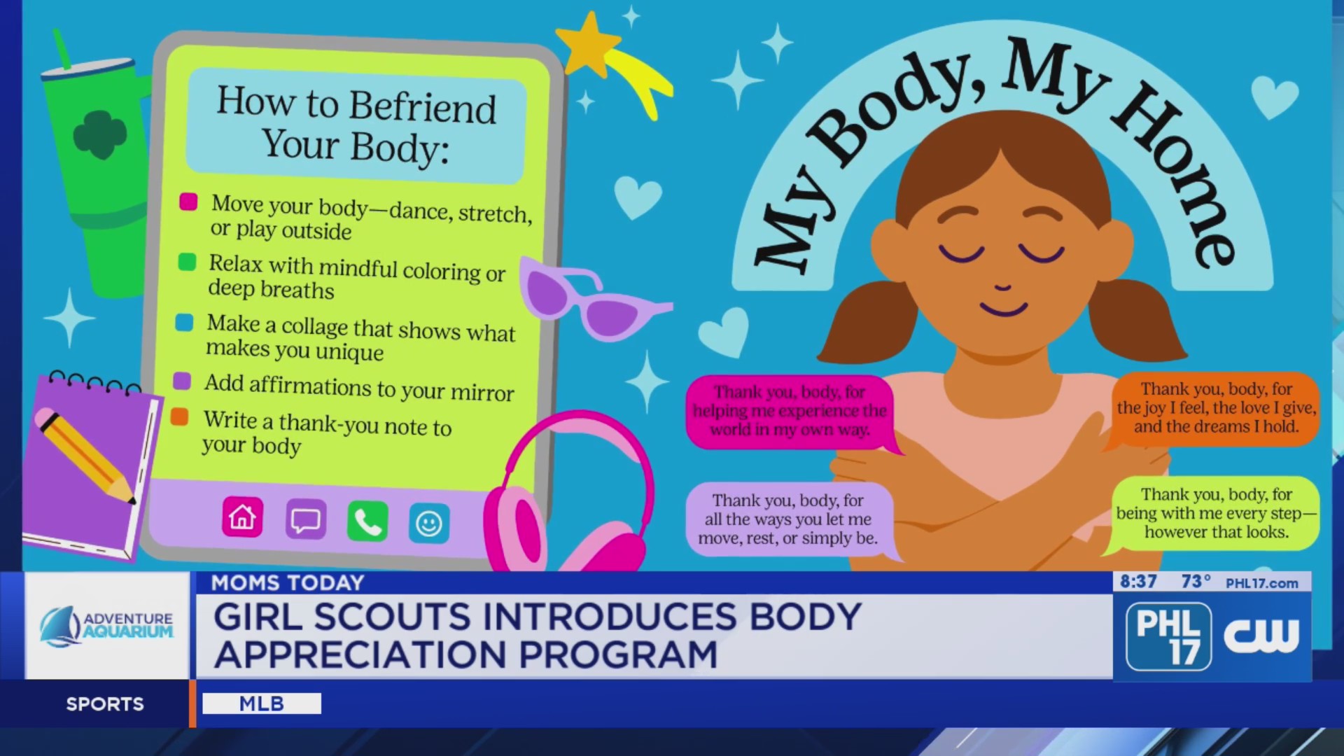 Girl Scouts launch new body appreciation program | PHL17 Morning News ...