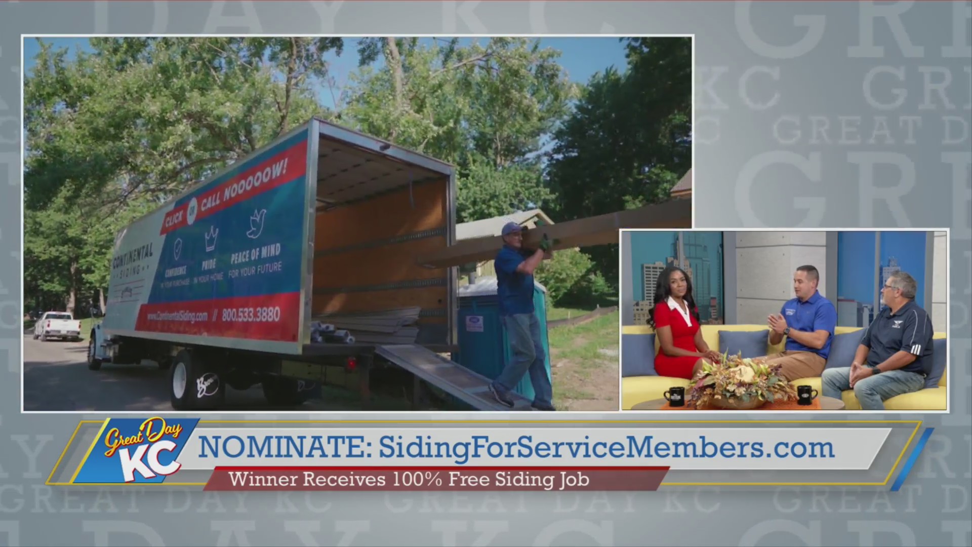 Continental Siding Honors Local Veterans – FOX 4 Kansas City WDAF-TV ...