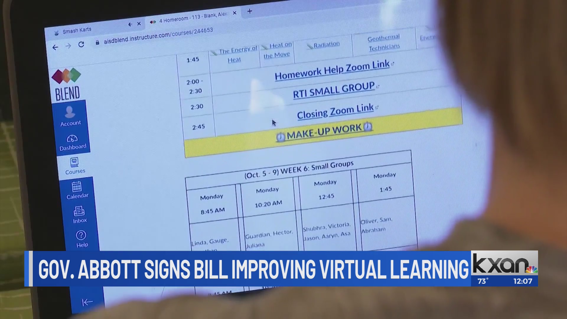 Gov. Abbott signs bill to improve virtual learning for students, educators – KXAN Austin