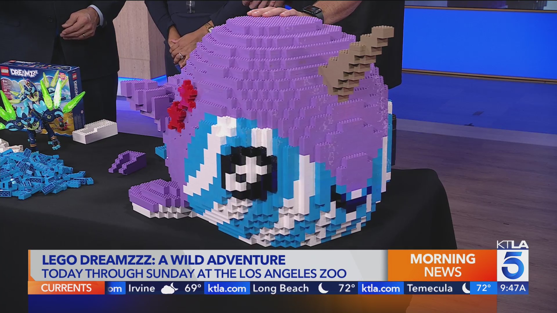 Lego partners with L.A. Zoo for Wild Adventure – KTLA