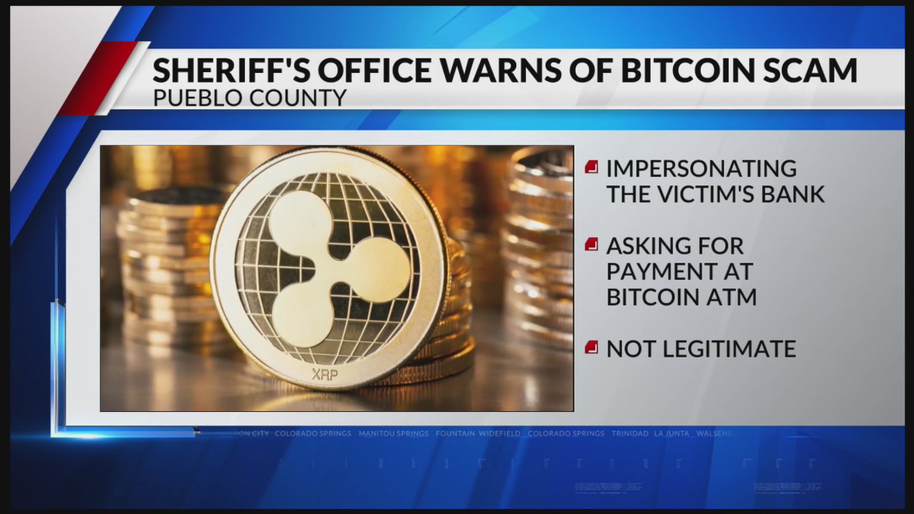 PCSO warns the community of a Bitcoin scam – FOX21 News Colorado