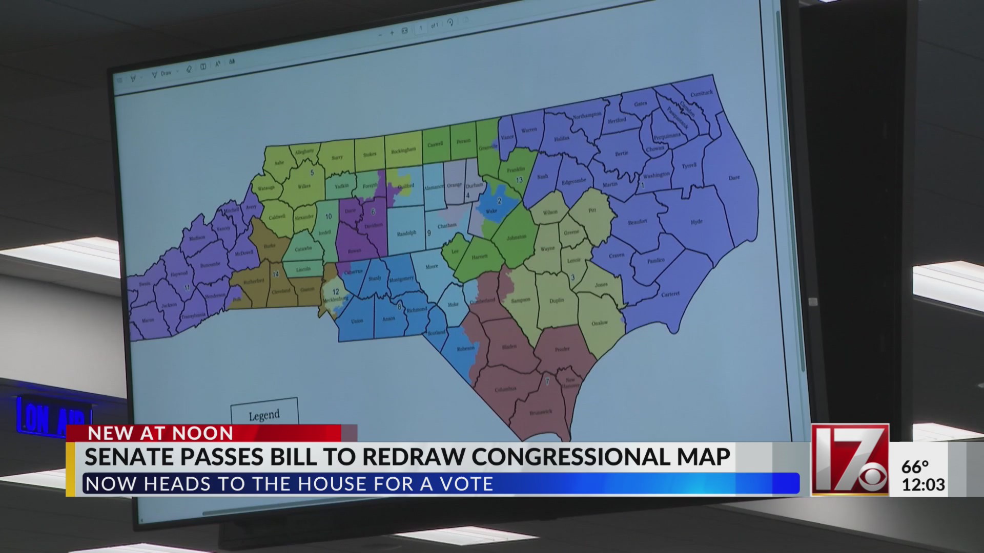 GOP-led Senate passes redrawn map to add Republican seat, sending it to ...