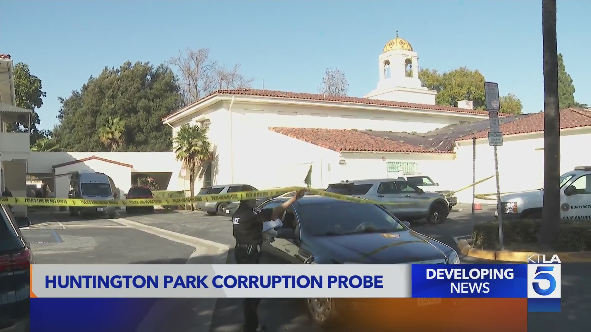 Authorities raid Huntington Park City Hall, mayor’s home in corruption ...