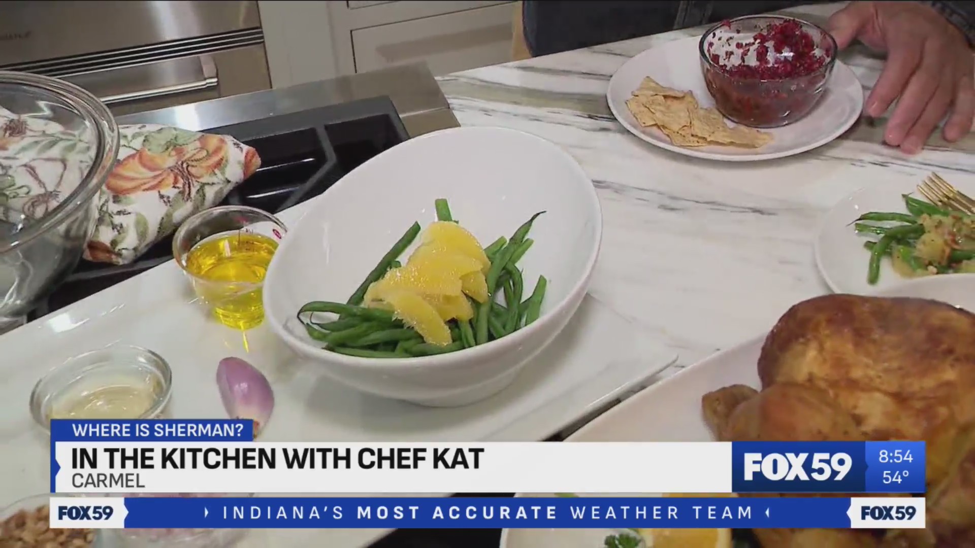 Where Is Sherman: In Carmel with Chef Kat Weathers, Part 2 – Fox 59