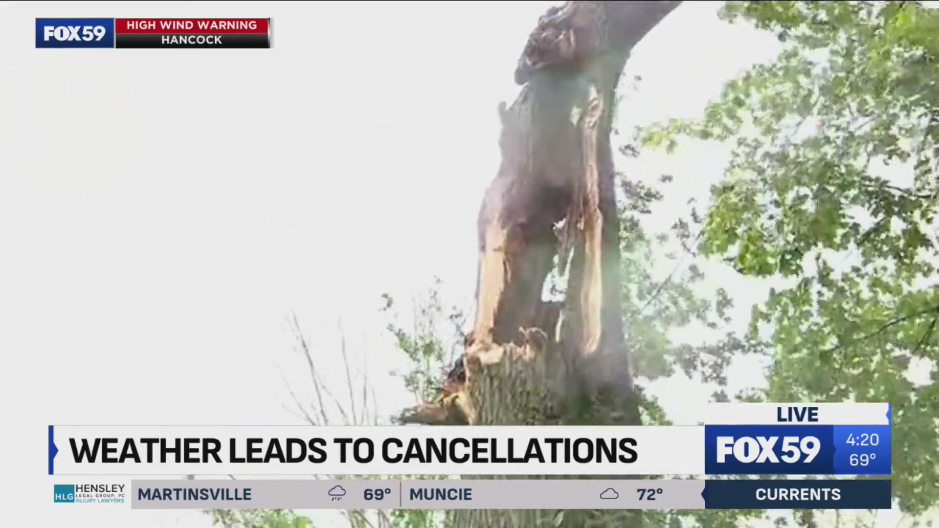 Helene’s remnants prompt delays and closures around Indiana – Fox 59