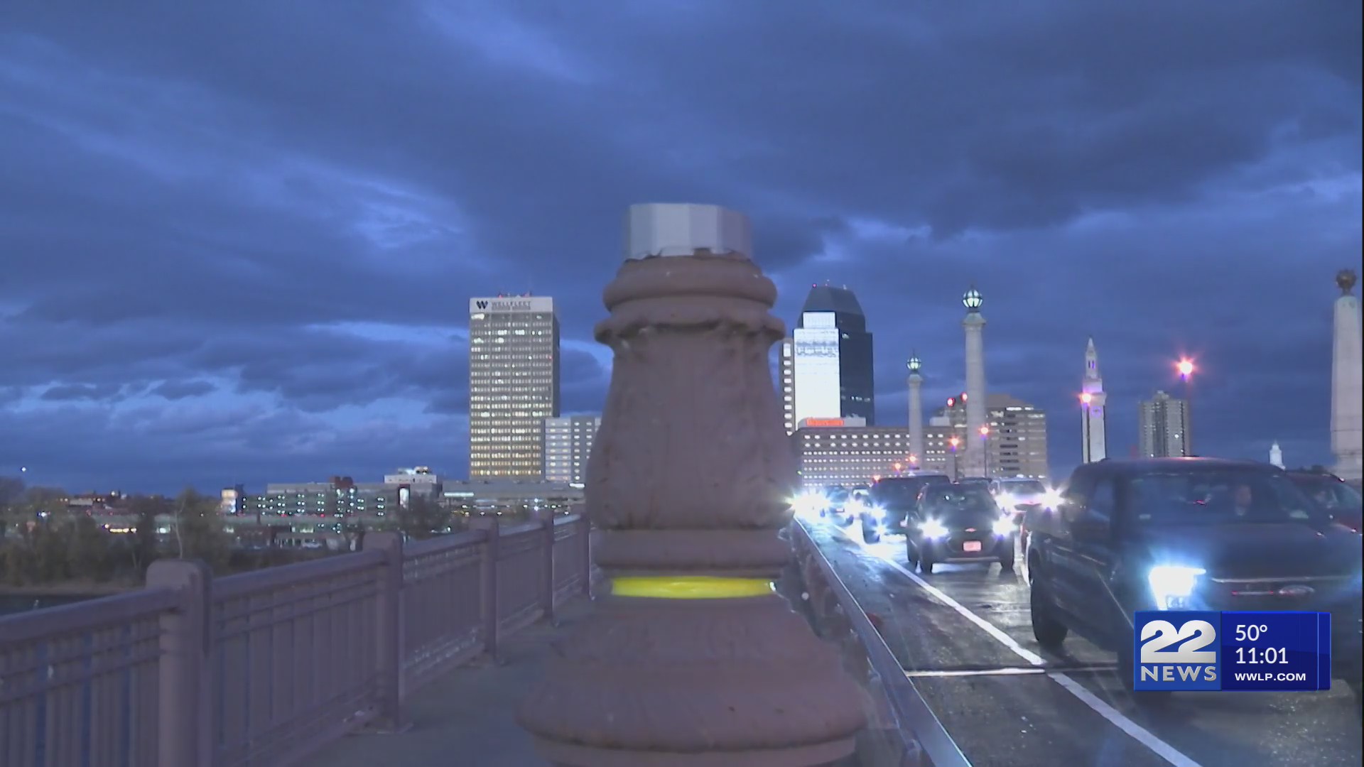 Memorial Bridge lamp post removal update – WWLP