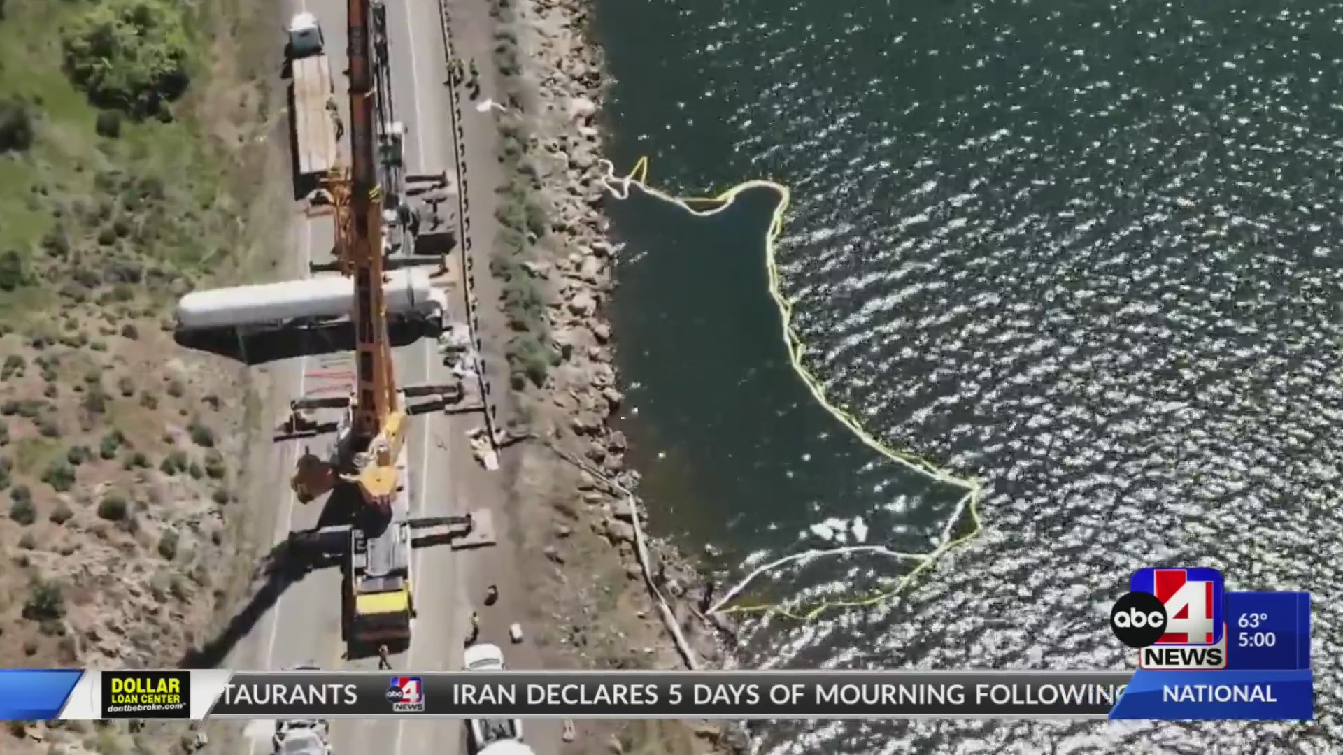 Rescue crews recover body of truck driver who crashed into Utah ...