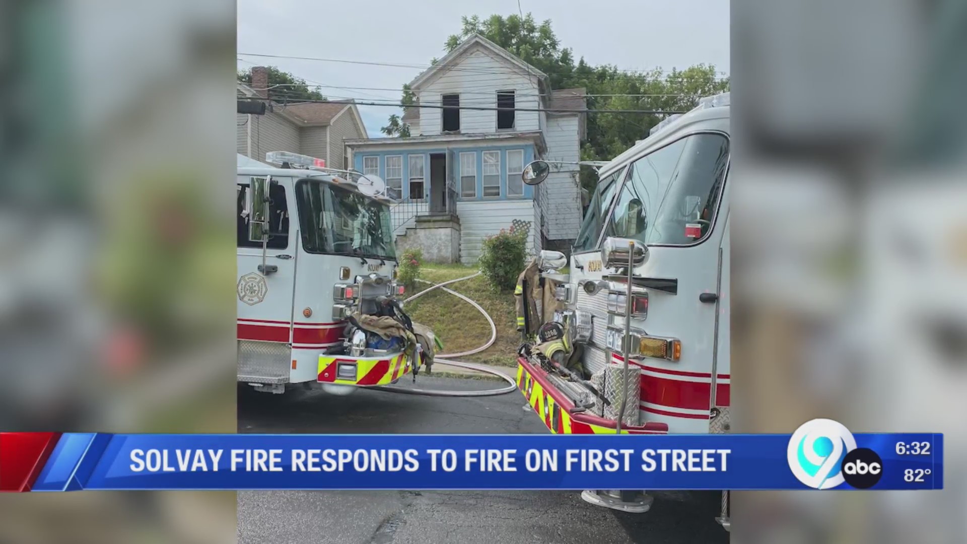 Solvay Fire responds to fire on First Street – WSYR