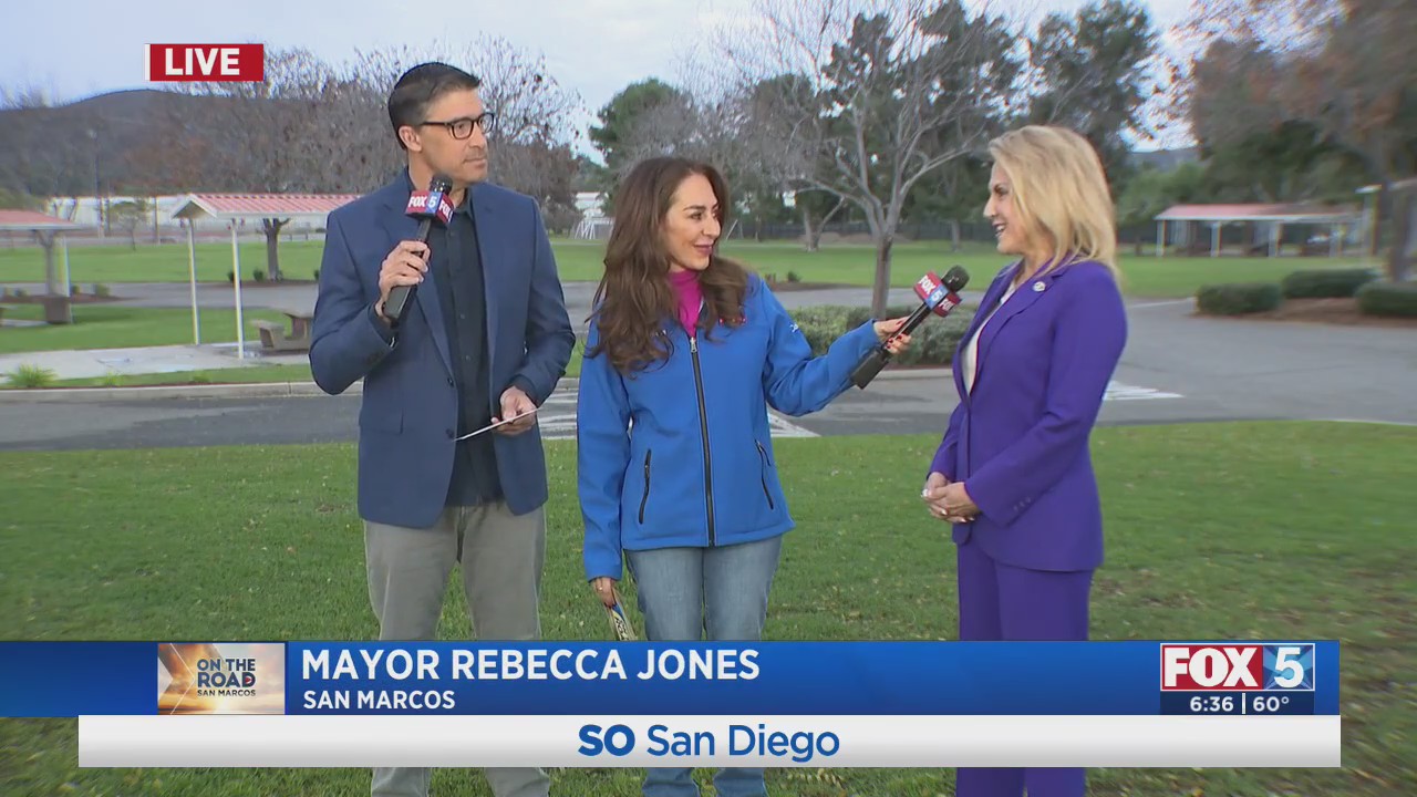 San Marcos Mayor Rebecca Jones catches up with FOX 5 – FOX 5 San Diego ...
