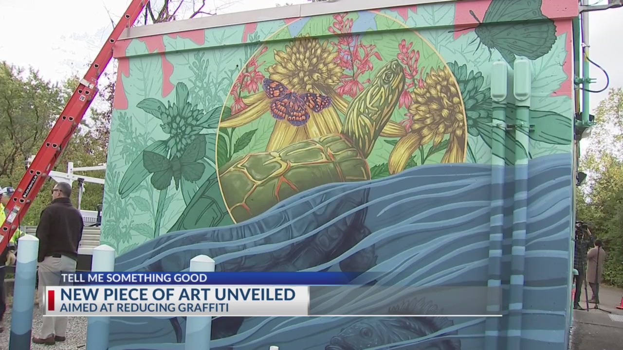 Goal of new mural is to cut down on graffiti – NBC4 WCMH-TV