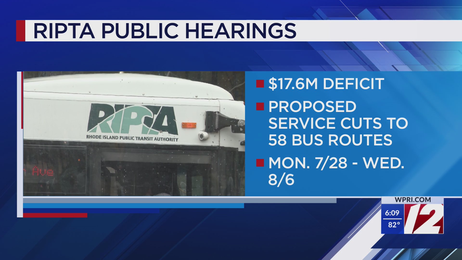 RIPTA mulls service reductions to close budget gap – WPRI.com