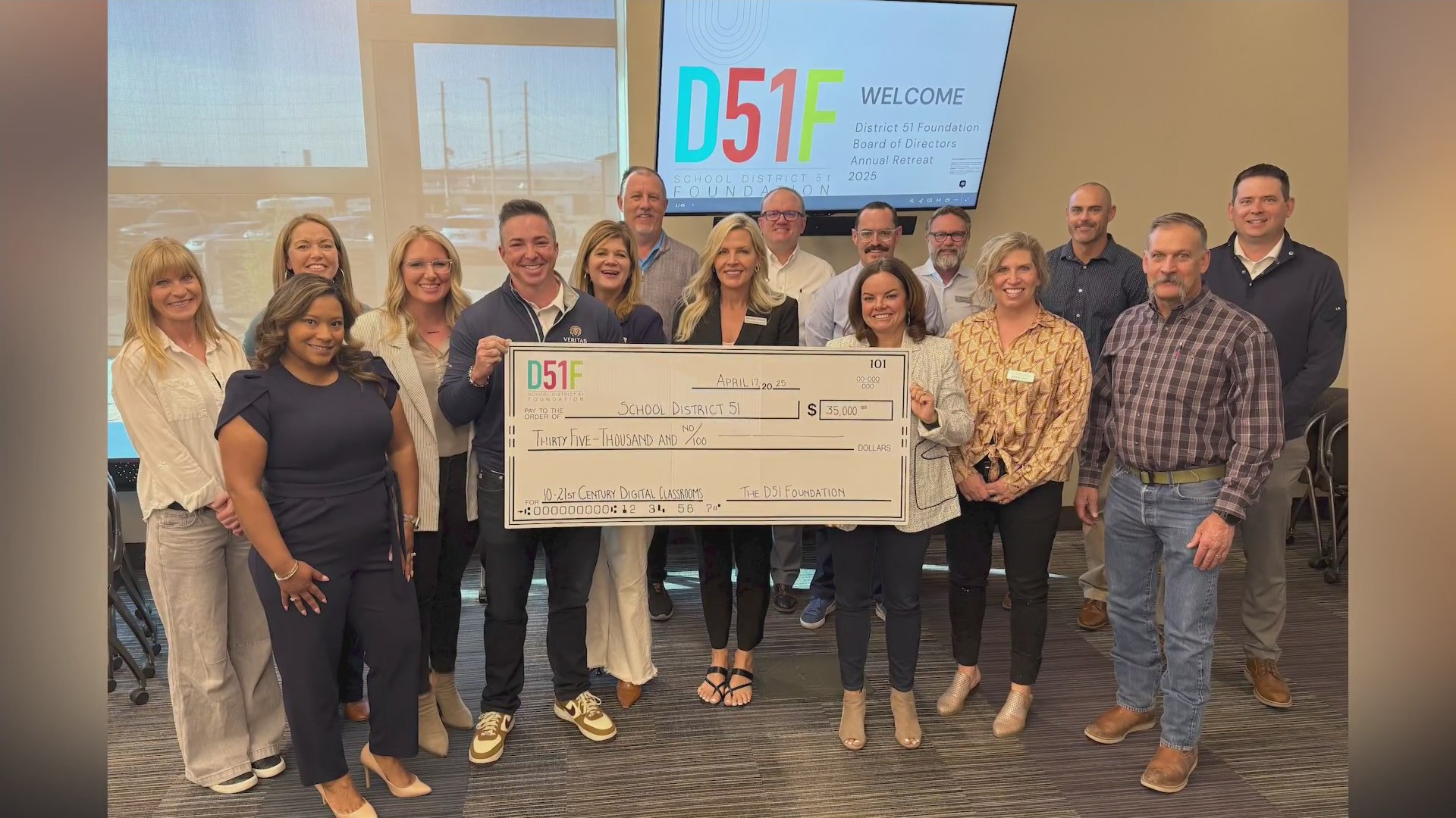 D51 Foundation announces donation to school district – WesternSlopeNow.com