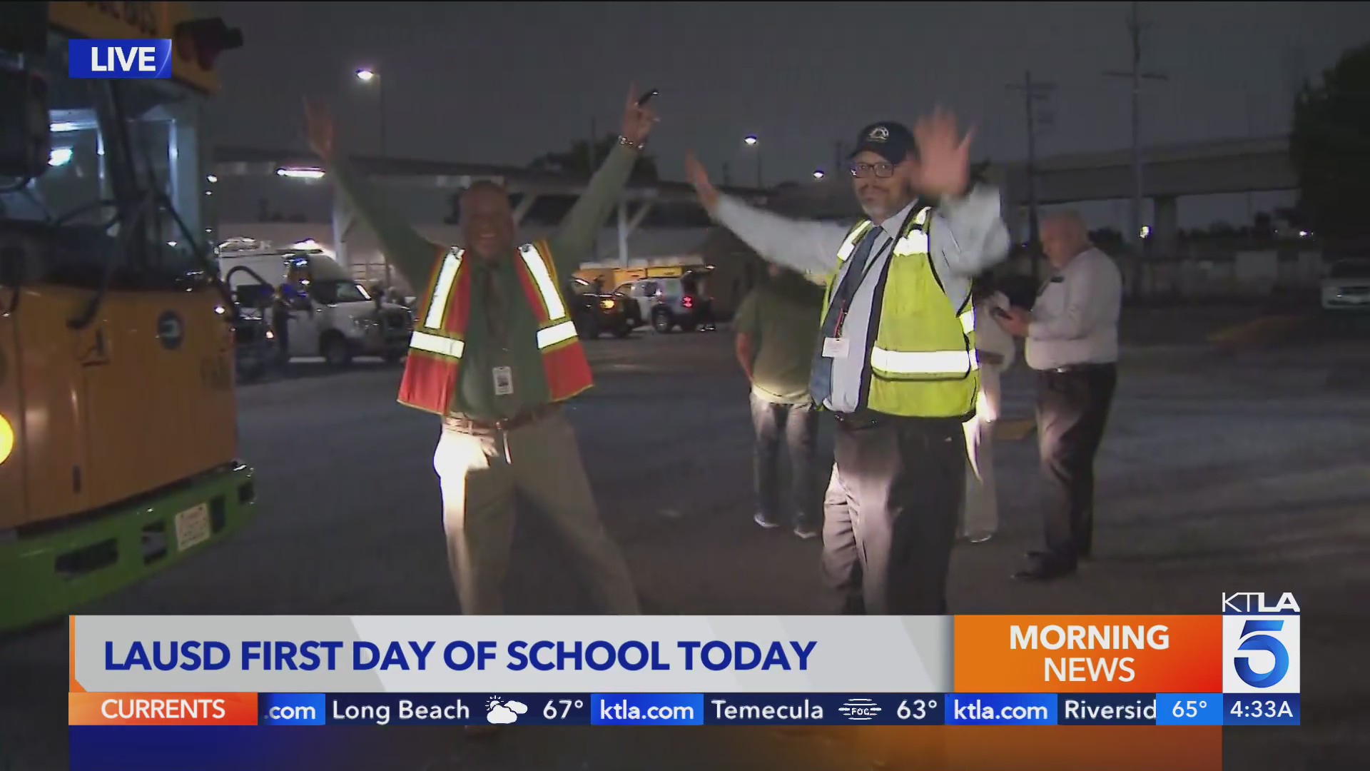 Lausd Welcomes Over 500 000 Students Back To School Ktla
