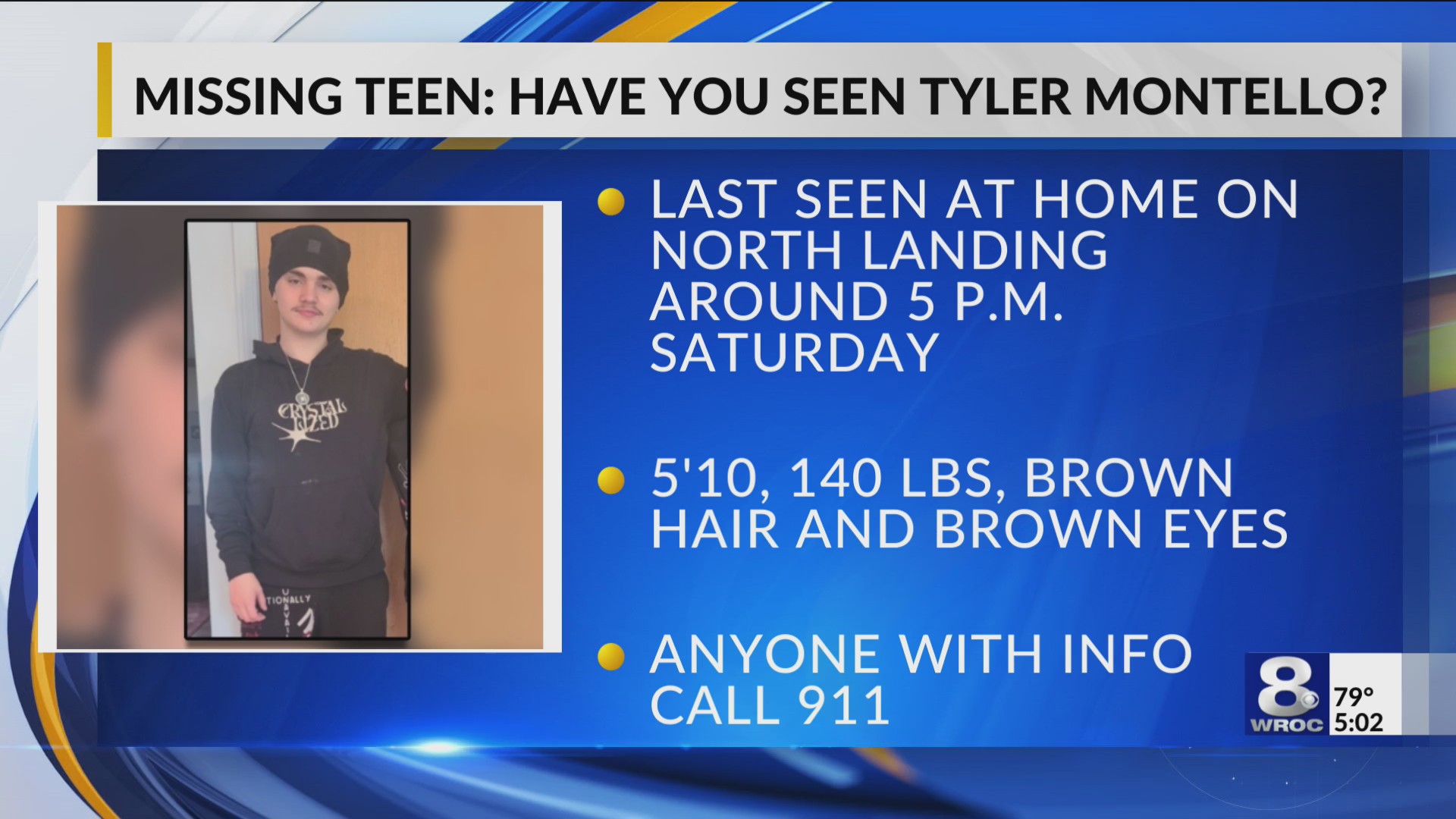 Missing teen: Have you seen Tyler Montello? – RochesterFirst