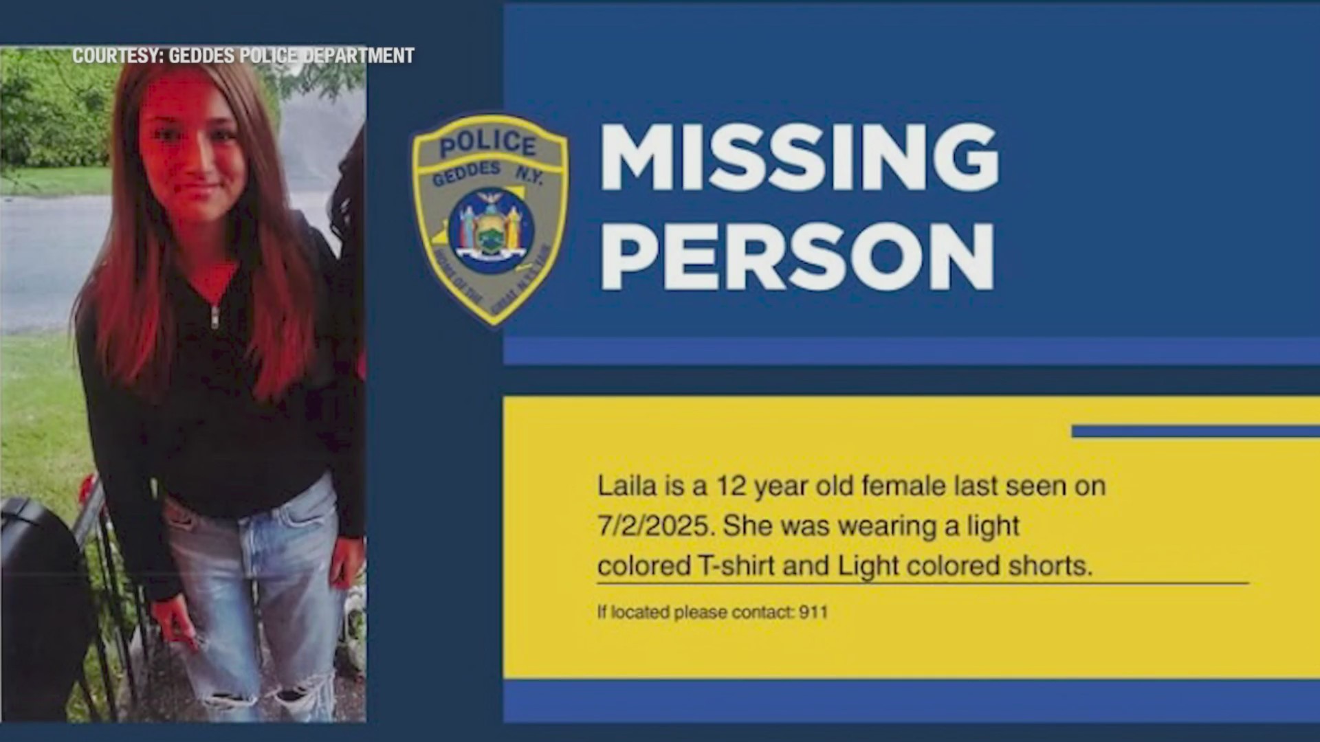12 year old missing girl in Syracuse has been found – WSYR