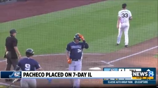 Pacheco placed on 7-day IL – ABC22 & FOX44
