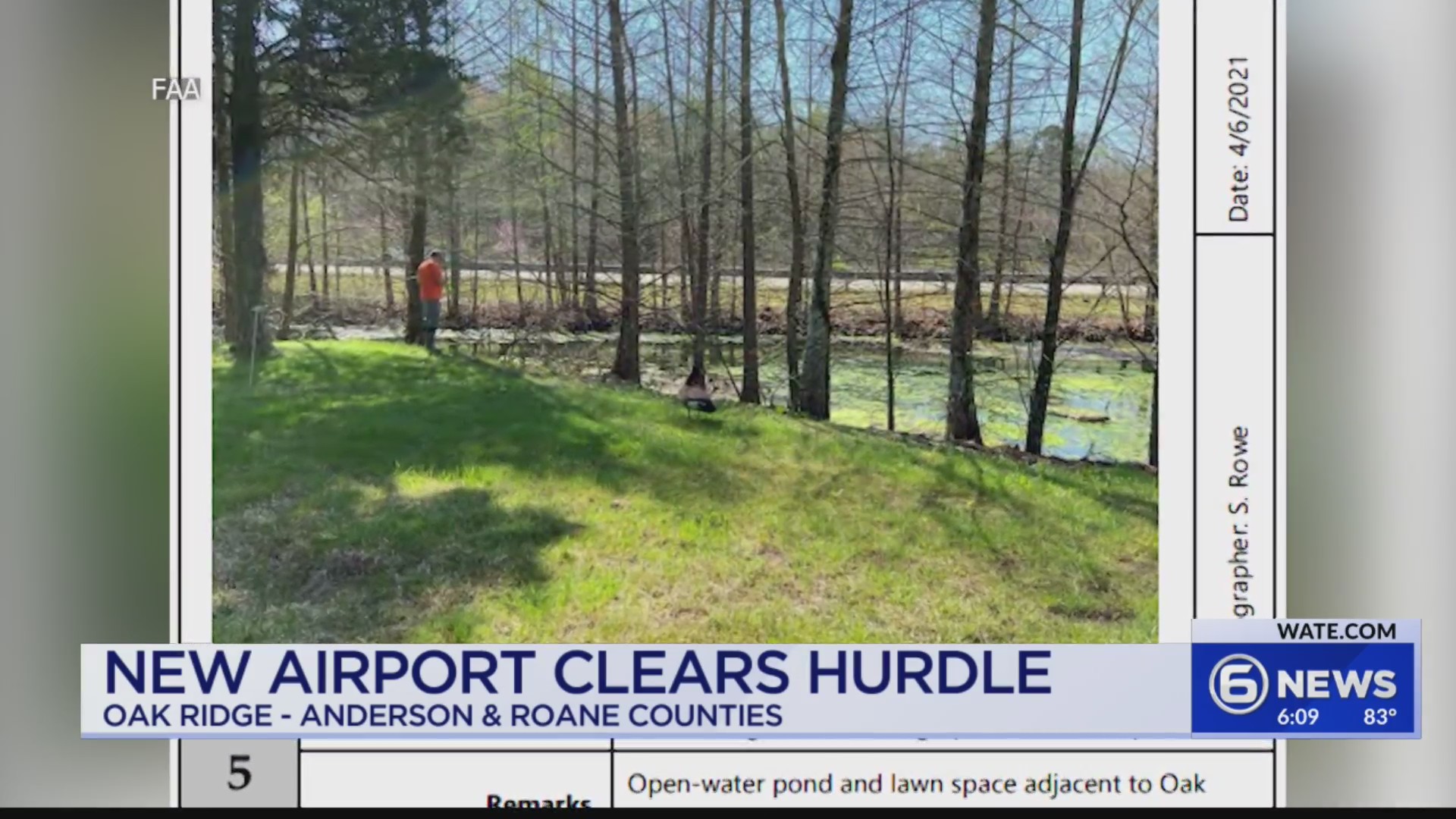 Proposed Oak Ridge airport clears hurdle – WATE 6 On Your Side