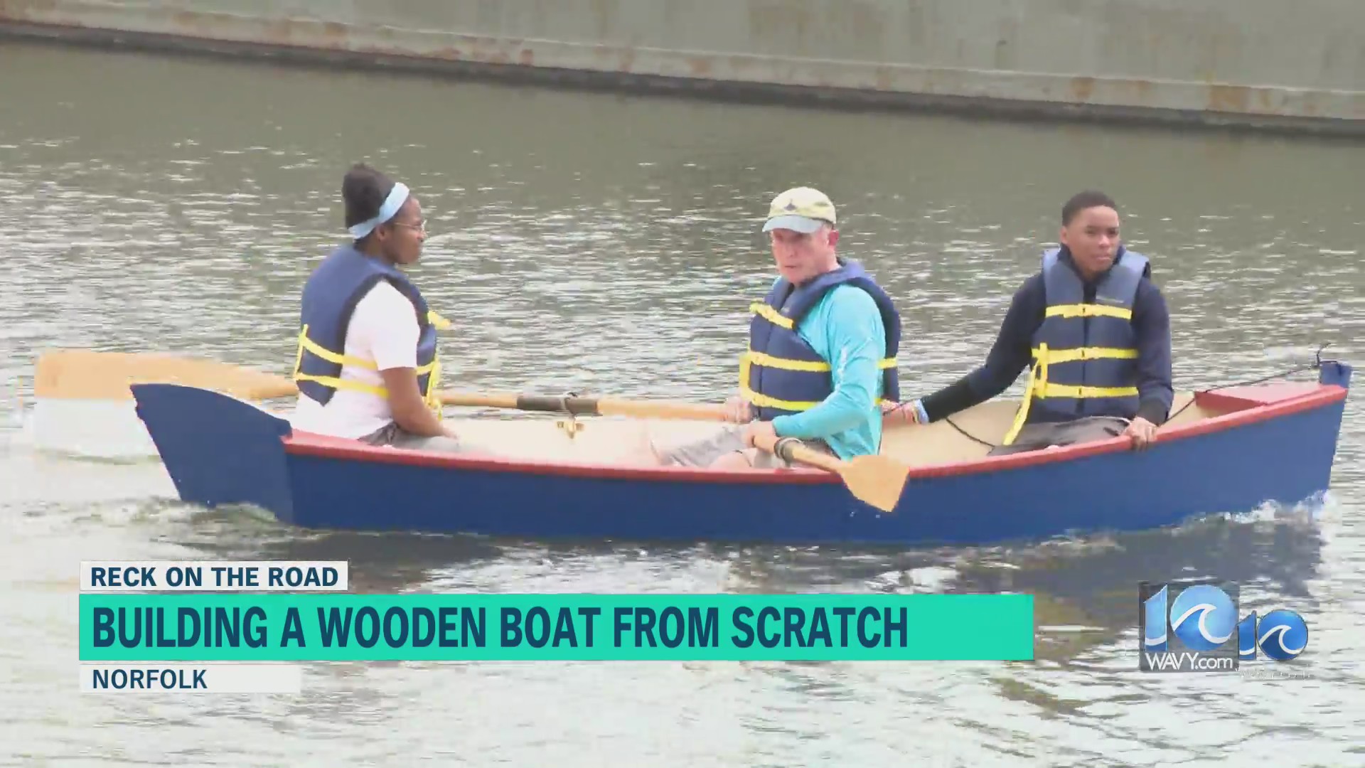 Reck on the Road: Building a Wooden Boat – WAVY.com