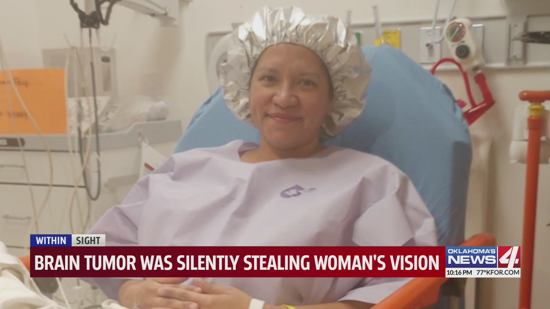 Brain tumor was silently stealing woman’s vision – KFOR.com Oklahoma City