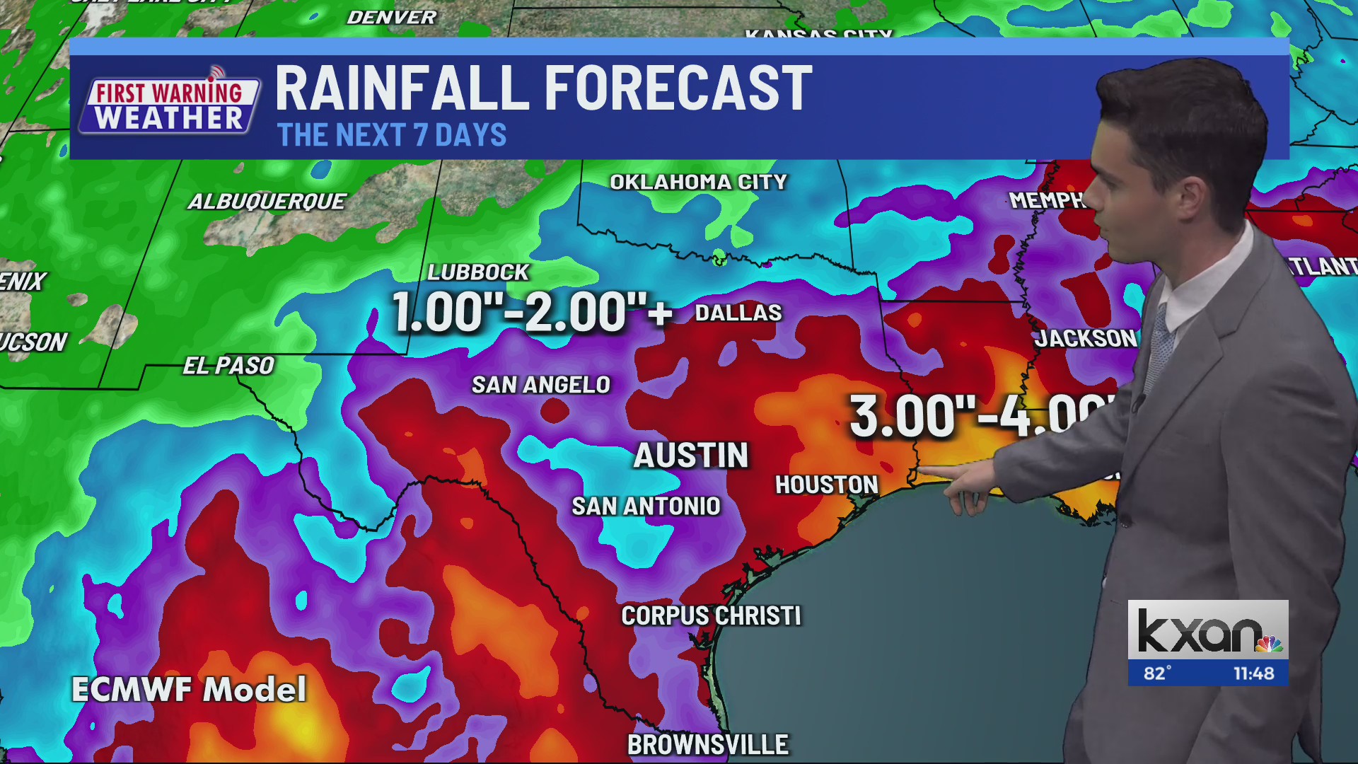 First Warning Weather with Meteorologist Tommy House – KXAN Austin