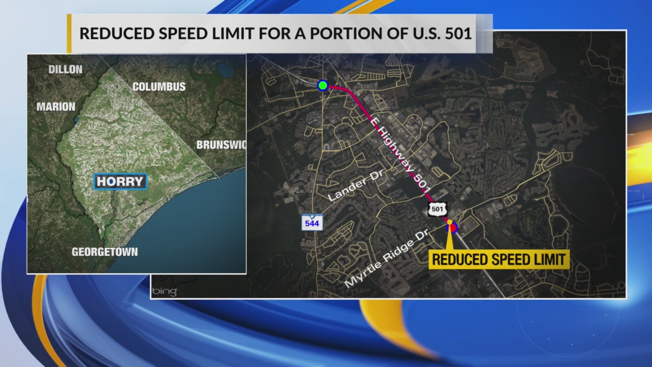 South Carolina DOT to temporarily reduce speed limit on portion of ...