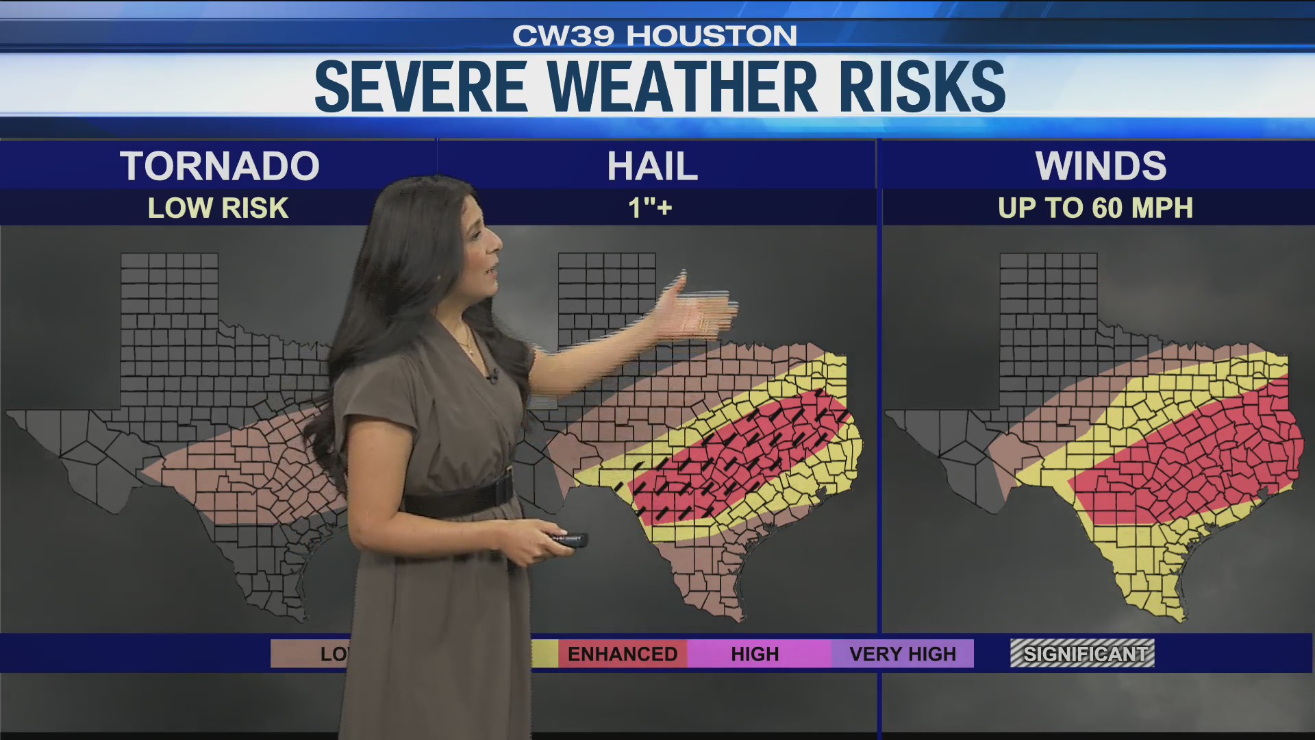 Friday severe weather main risks are tornado, hail, winds in southeast ...
