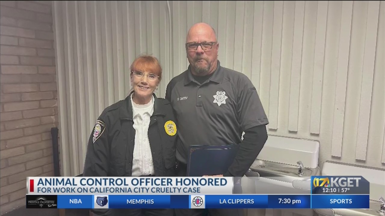 California City Animal Control officer honored for work in recent ...