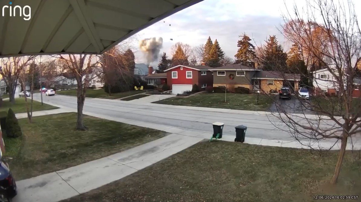Viewer video shows the moment a garbage truck exploded in Arlington ...