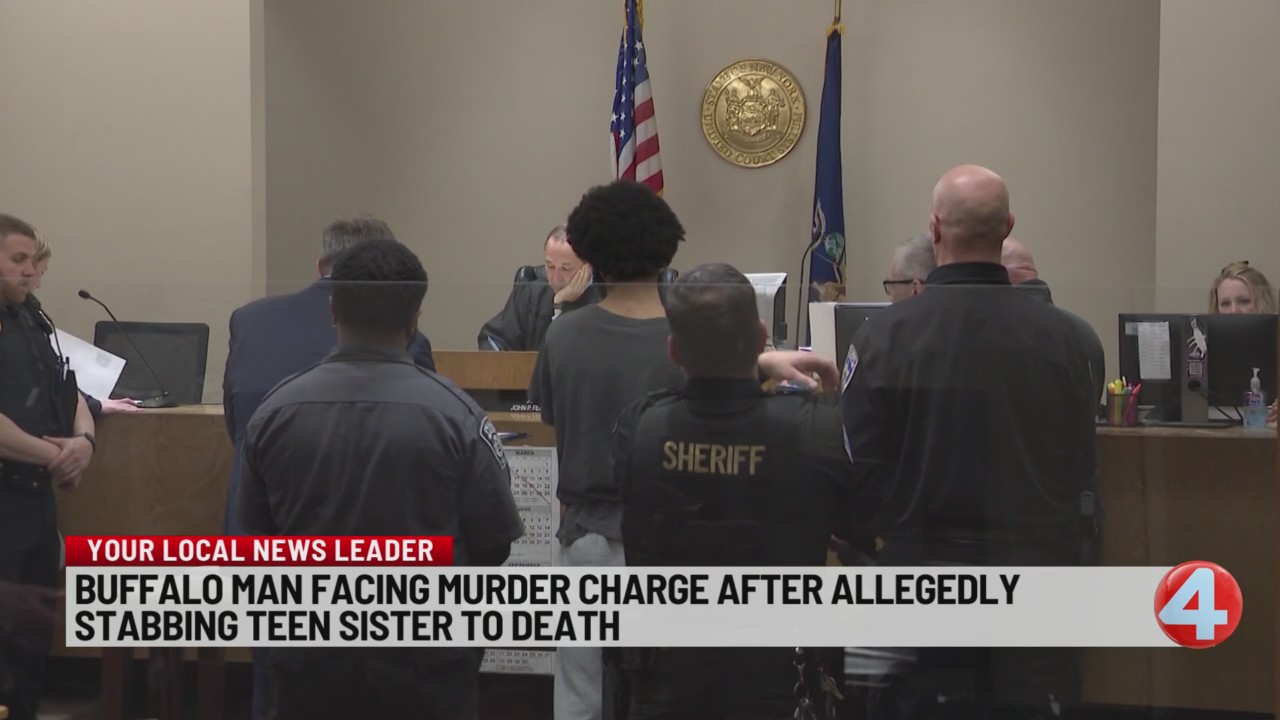 Buffalo man facing murder charge after allegedly stabbing teen sister ...