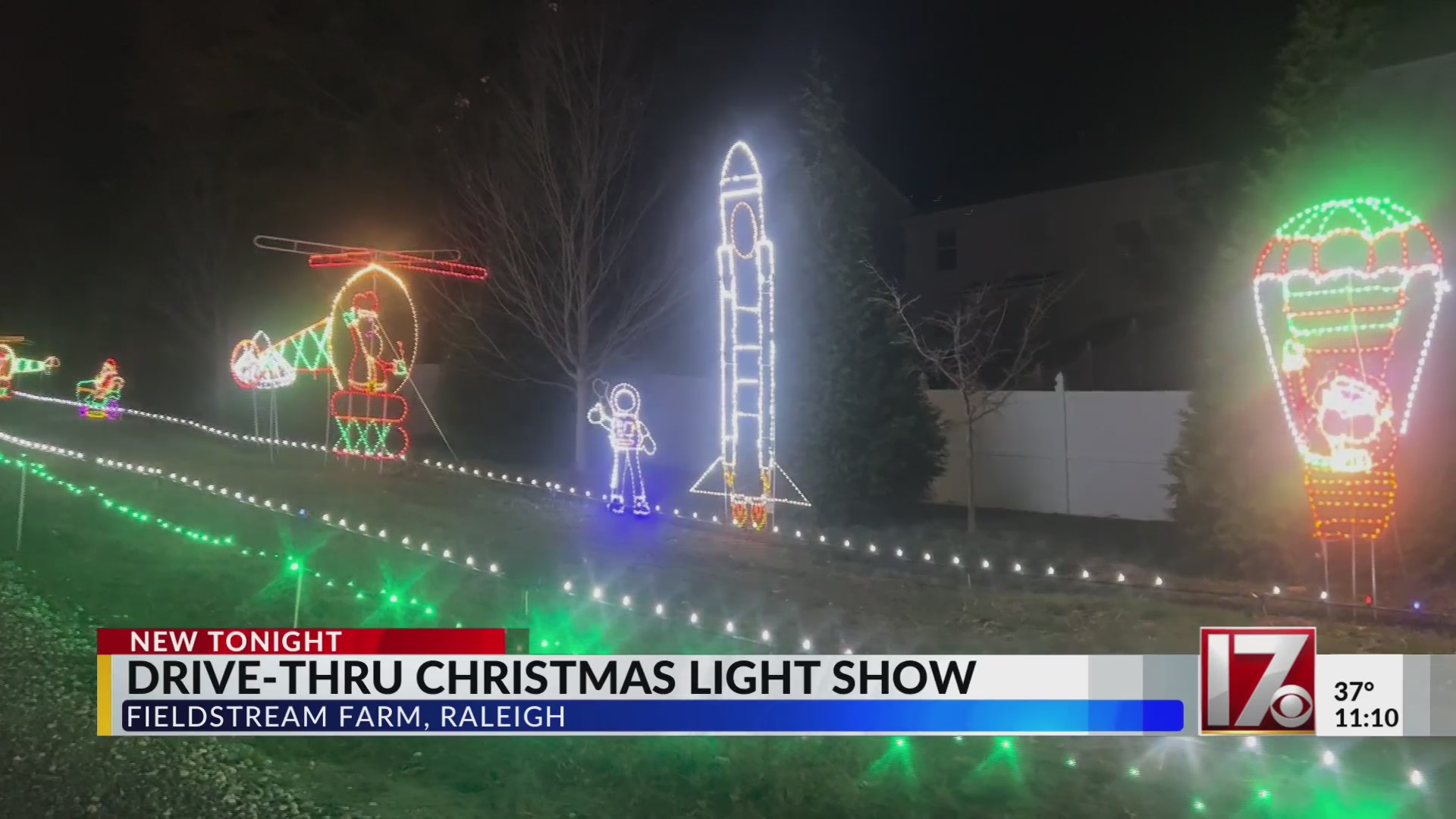 Drive-through Christmas light show – CBS17.com