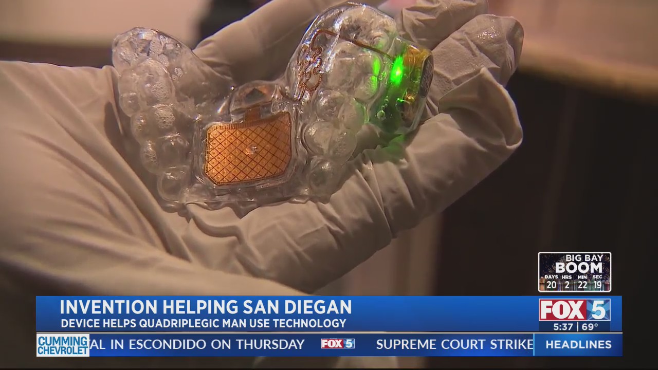 Clairemont quadriplegic among first user of tongue-driven trackpad ...