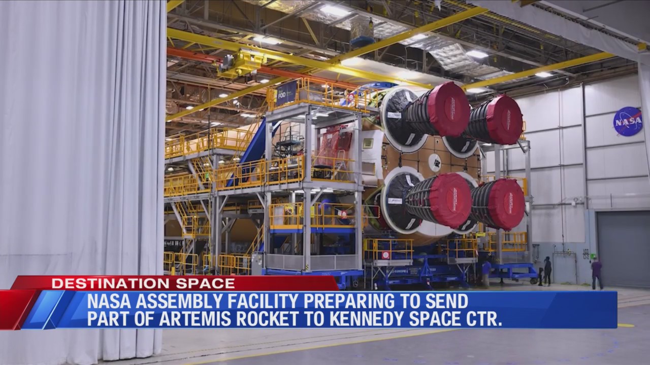 NASA assembly facility preparing to send part of Artemis Rocket to ...