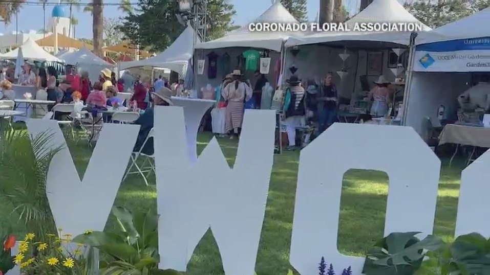 Coronado Flower Show takes place this weekend – FOX 5 San Diego & KUSI News