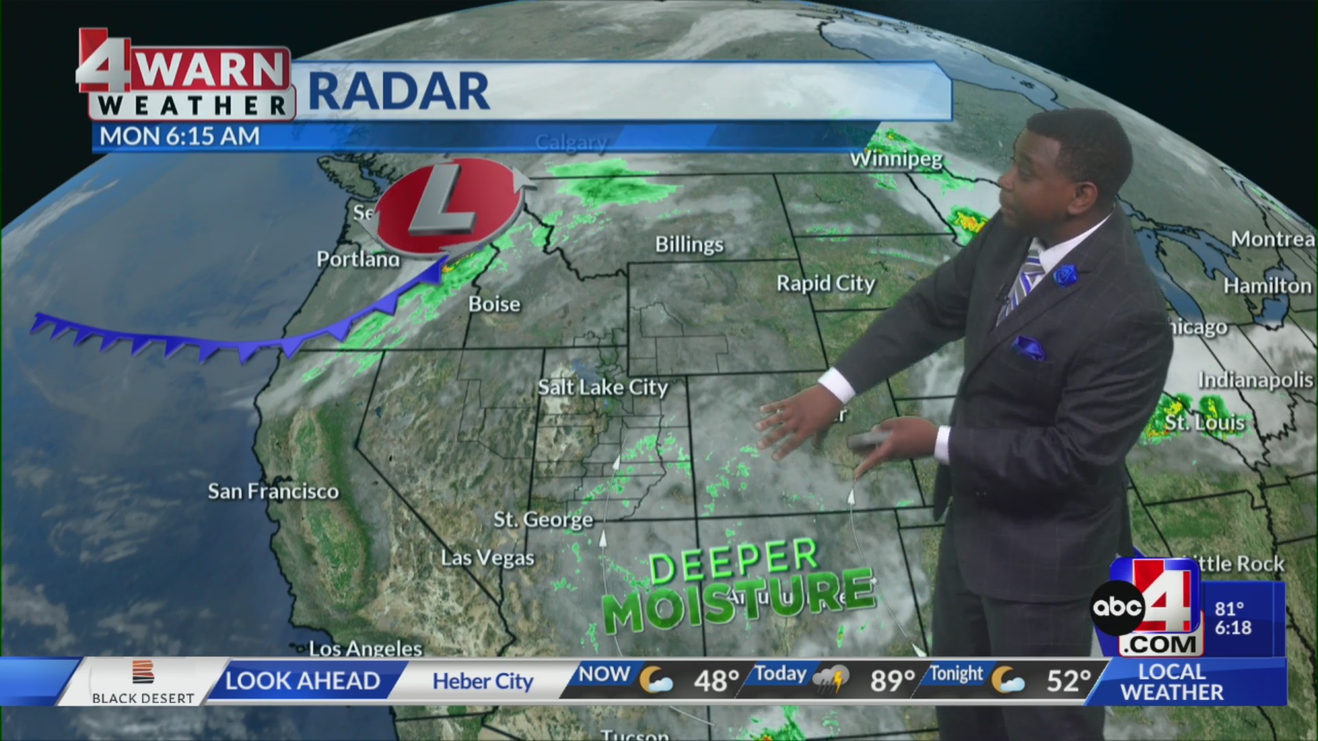 Isolated thunderstorms possible throughout Utah – ABC4 Utah