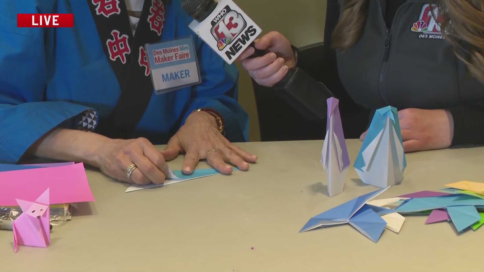 Japan America Society of Iowa at the Science Center’s Mini Maker Faire ...