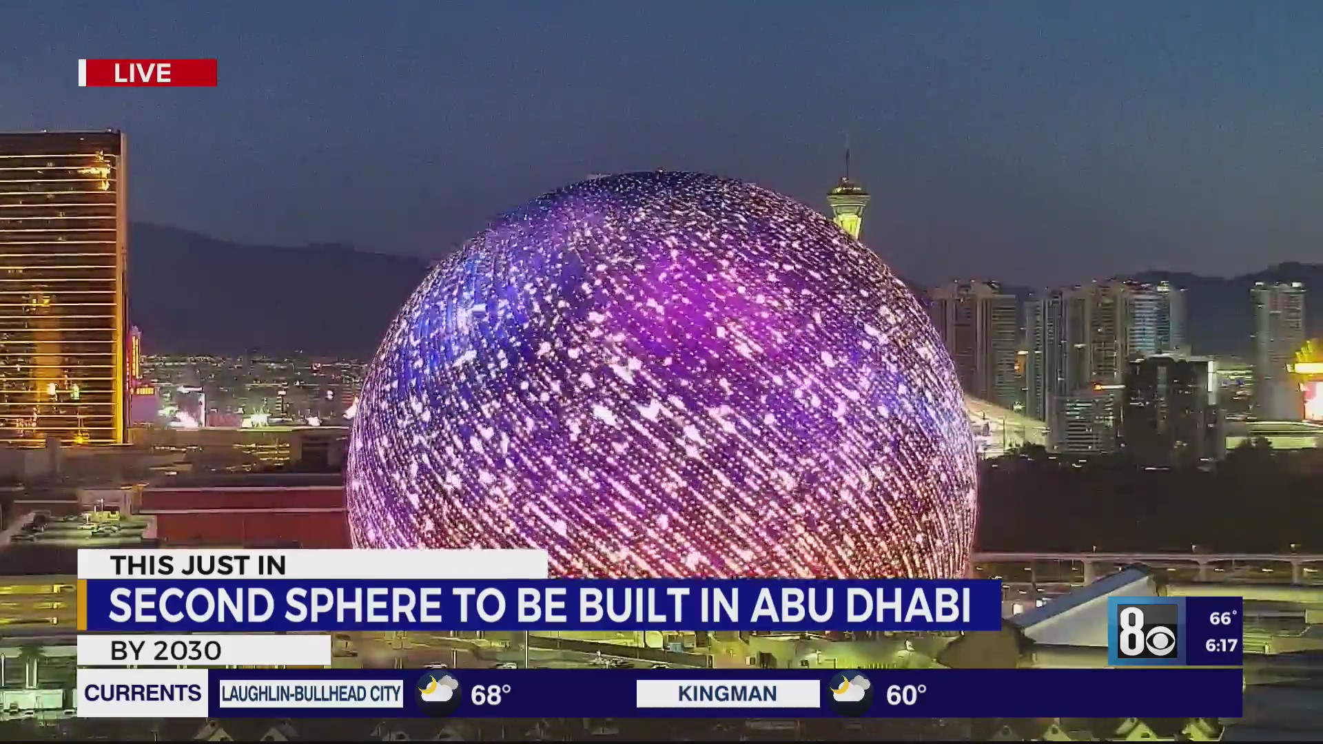 Second Sphere to be built in Abu Dhabi – KLAS