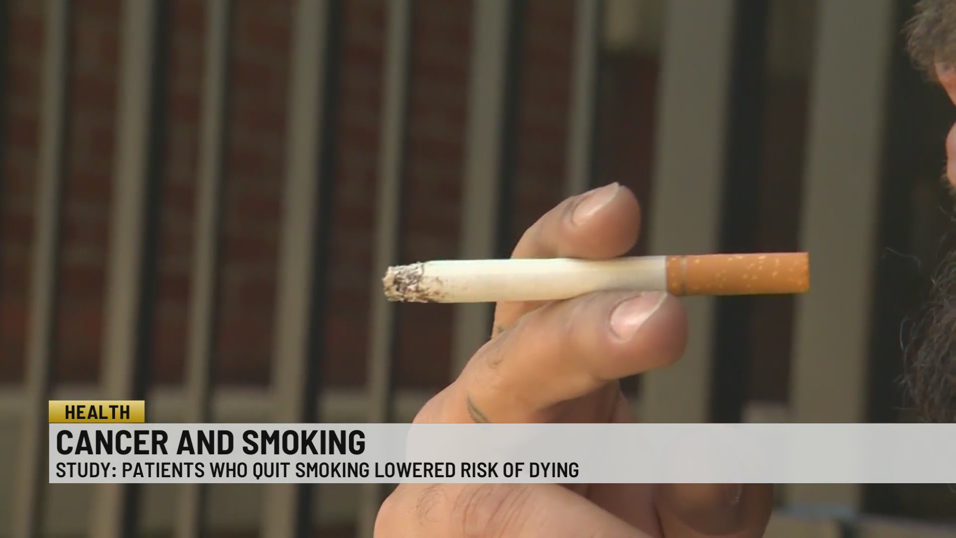 Study: Cancer patients who quit smoking lowered risk of dying – WSPA 7NEWS