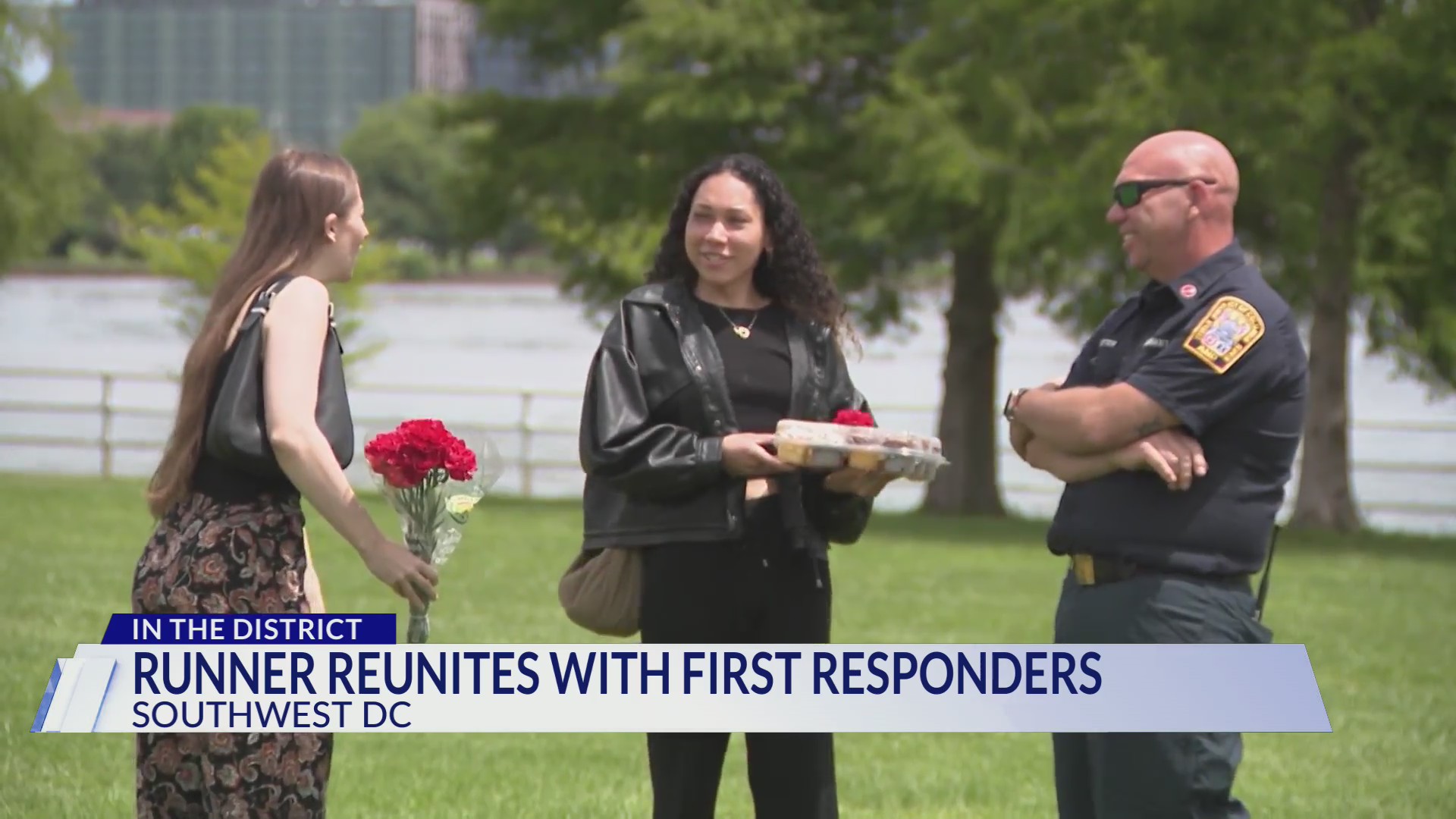 Runner reunites with first responders who saved her life – DC News Now ...